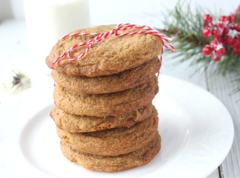 Ginger molasses cookies with orange zest – Zest Nutrition